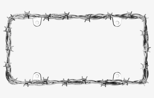 Barbed Wire Frame - Circle Barbed Wire Clipart , Free Transparent ...