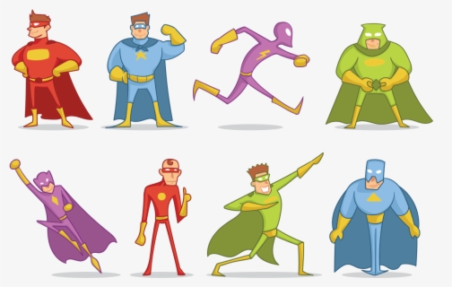 Tech Hero - Superhero Pose Silhouette , Free Transparent Clipart ...