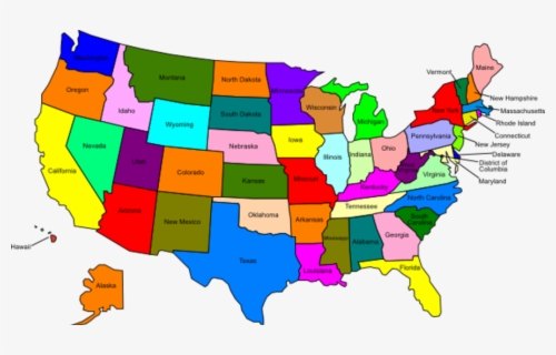 Free United States Map Clip Art with No Background - ClipartKey