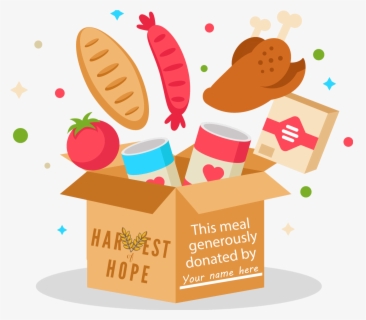 Transparent Donation Clipart - Food Donation Icon Png , Free ...