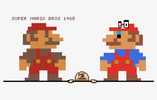 8 Bit Super Mario Papercraft , Free Transparent Clipart - ClipartKey