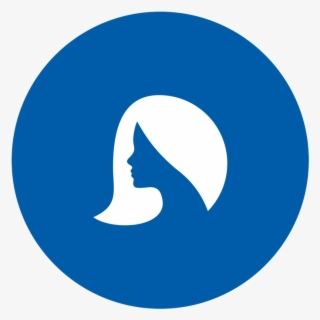 Picture - Circle Blue Youtube Logo , Free Transparent Clipart - ClipartKey