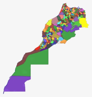 Carte Du Maroc - Moroccan Tribes , Free Transparent Clipart - ClipartKey