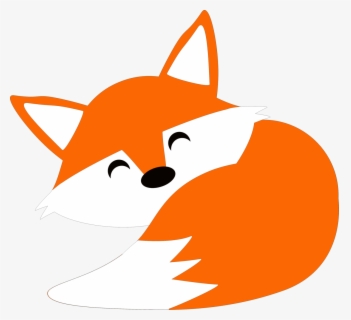 Sleeping Fox - Cute Fox Png , Free Transparent Clipart - ClipartKey