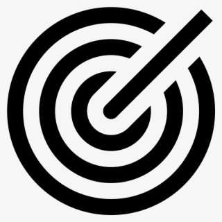 Clip Art Goals Clipart Black And White - Goal Icon Png , Free ...