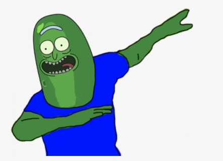 Pickle-o Sticker - Pickle Rick Dank Meme , Free Transparent Clipart ...