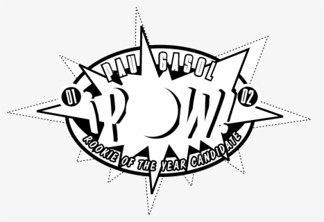 Pow Logo Black And White - Illustration , Free Transparent Clipart ...
