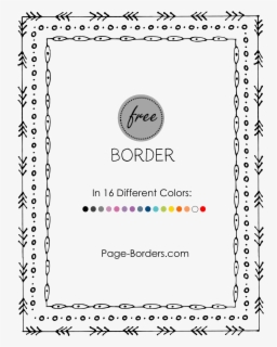 Doodle Border Png - Doodle Page Borders Free , Free Transparent Clipart ...