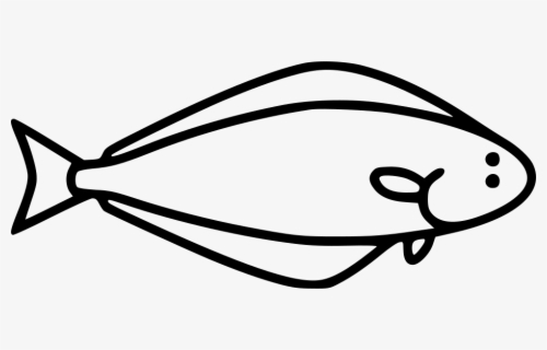 Halibut - Halibut Icon , Free Transparent Clipart - ClipartKey