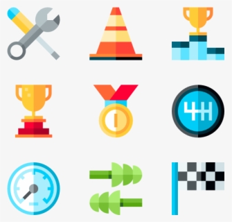 Vector Race Icons - Racing Icons , Free Transparent Clipart - ClipartKey