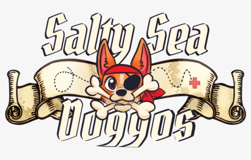 Salty Sea Doggos - Ribbon Banners Vintage Png , Free Transparent ...