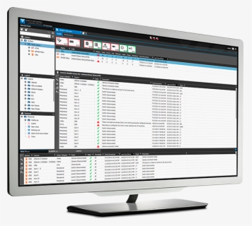 A Computer Monitor Displays The Command Enterprise - Computer ...