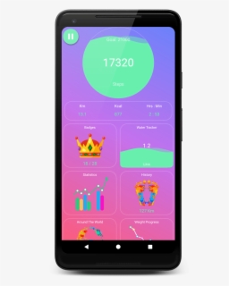 Step Counter App Android - Smartphone , Free Transparent Clipart ...