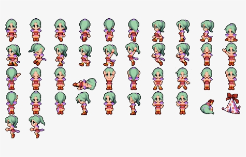 Transparent Patrick Henry Clipart - Final Fantasy 6 Terra Sprite , Free ...