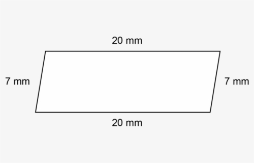File - Simple Parallelogram - Svg - Parallelogram Shape , Free ...
