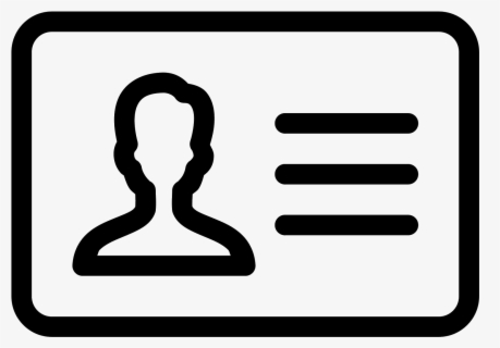 Id Badge Png Transparent Image - Id Card Identification Icon , Free ...
