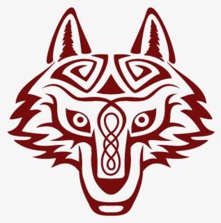 Wolves Transparent Celtic Banner Library Library - Celtic Wolf Paw ...