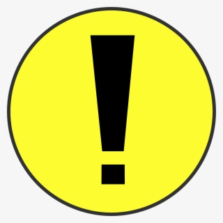 Free Warning Clip Art with No Background - ClipartKey