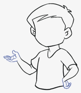 How To Draw A Boy In A Few Easy Steps Easy Drawing - Draw A Boy , Free ...