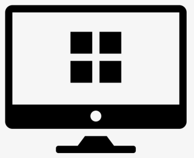 Transparent Computer System Clipart - Flat Panel Display , Free ...
