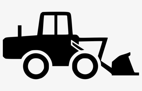 Backhoe Loader - Free Backhoe Clipart Black And White , Free ...