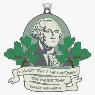 George Washington And Cherry Tree , Free Transparent Clipart - ClipartKey