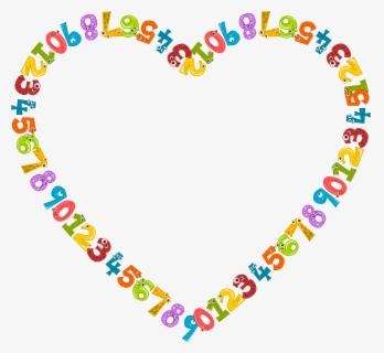 Numbers Frame Big Image - Numbers Border Clipart Png , Free Transparent ...