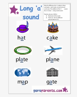 Spelling Clipart Letters And Sounds - Long A Sound , Free Transparent ...