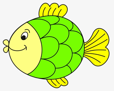 Free Fish Outline Clip Art with No Background - ClipartKey