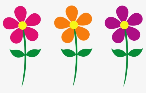 Rainbow Flowers Clipart Set Hibiscus Clip Art Free Transparent