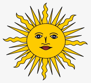 Cartoon Geometry Clip Art Sun Pattern Transprent Ⓒ - Sun With Geometric ...
