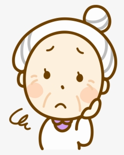 Face Smile Old Woman Clipart - Old Lady Smiley Face , Free Transparent ...