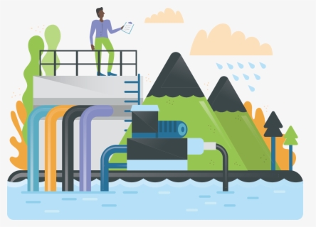 Urban Water Treatment Graphics , Free Transparent Clipart - ClipartKey