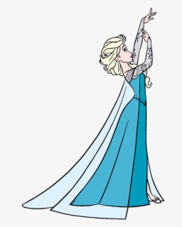 Frozen Clip Art Disney Clip Art Galore - Drawing Elsa Side View , Free ...