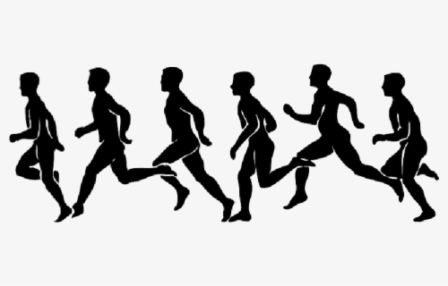 Clip Art Cross Country Running Vector Graphics 5k Run - Cross Country ...