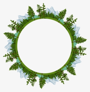 Transparent Nature Border Png - Clip Art Circle Nature , Free ...