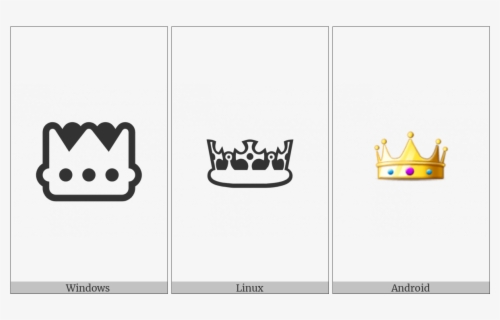 Clip Art Utf Icons On Various - Ascii Crown , Free Transparent Clipart ...
