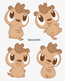 Chibi Dog Base Drawing , Free Transparent Clipart - ClipartKey