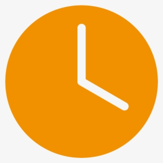 Orange Clock Png Icons , Free Transparent Clipart - ClipartKey