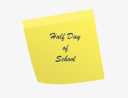 Half Day Of School - Circle , Free Transparent Clipart - ClipartKey