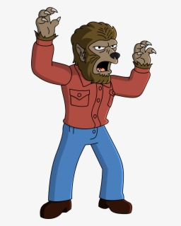 Howl Hill & Werewolf - Simpsonstappedout Fandom Com Ned , Free ...