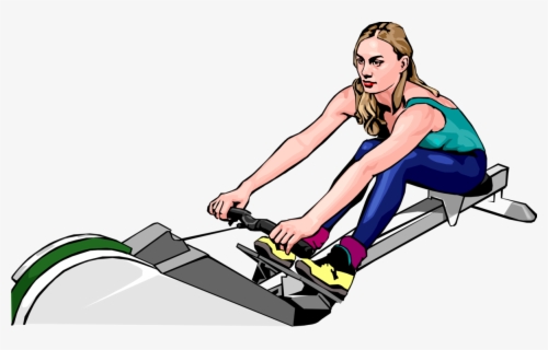 Svg Library Download Workout Vector Rowing Machine - Rowing Machine ...