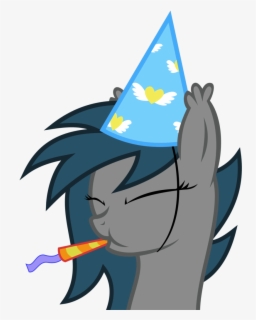Transparent Party Blowers Clipart - Clint Eastwood My Little Pony ...