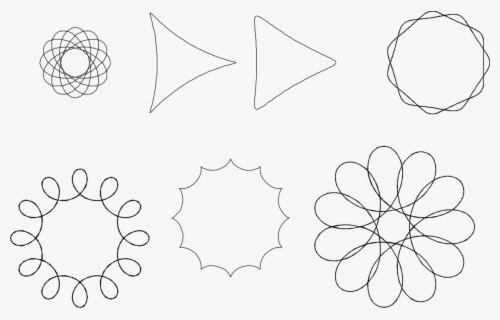 Spirograph Drawing Complex Line - Spirographs Png , Free Transparent ...