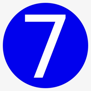 Free Number 7 Clip Art with No Background - ClipartKey
