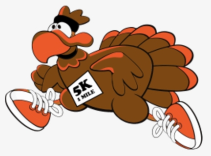 Parvin Turkey Trot & 1 Mile Fun Walk - Turkey Trot Cartoon , Free ...