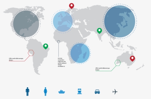 Transparent Prezi Clipart - Map Of The World Prezi , Free Transparent ...