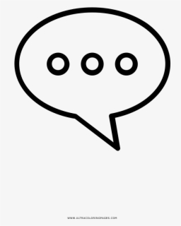 Transparent Text Bubble Png - Line Art , Free Transparent Clipart ...