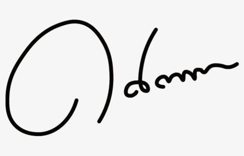 Signature Adam Bond - Transparent Adam Signature , Free Transparent ...