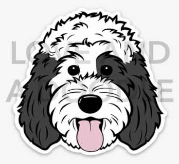 Happy Dood Sticker - Sheepadoodle Stickers , Free Transparent Clipart ...